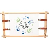 Amazon.com: FINGERINSPIRE Wood Needlework Frame 17.3x13.8" Rectangle ...