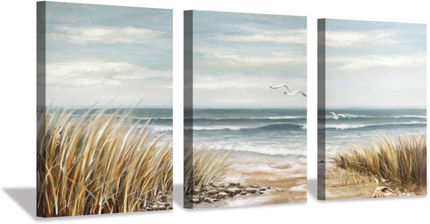 Beach Print Framed Wall Art Framed Prints Sea Painting On Canvas Large Beach Print Framed Wall Art Framed Prints Sea Painting On Canvas Large