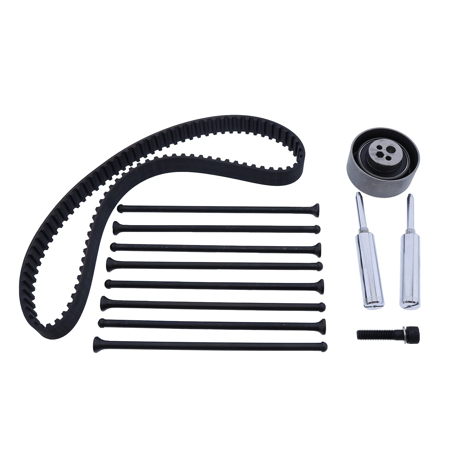 ZTUOAUMA Timing Belt Kit Push Rods Timing Pin Set Pulleys 02929933 ...
