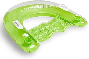 Amazon.com: Intex Sit N Float Inflatable Lounge, 60" X 39", 1 Pack ...