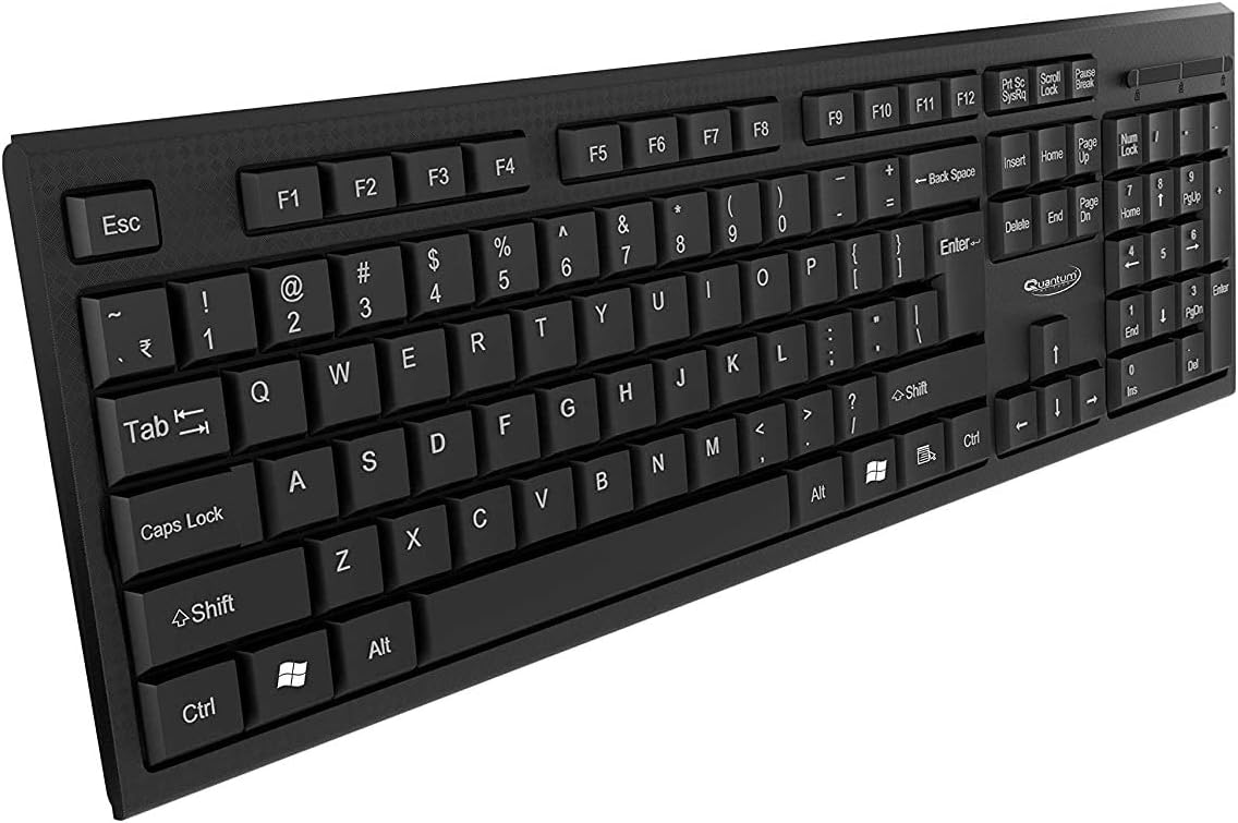Quantum Hi-Tech QHM 7406 Wired Keyboard: Amazon.in: Electronics