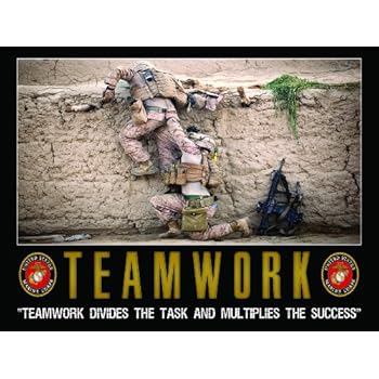 Amazon.com: USMC Poster Marine Corps Poster Ronald Reagan Quote USMC ...