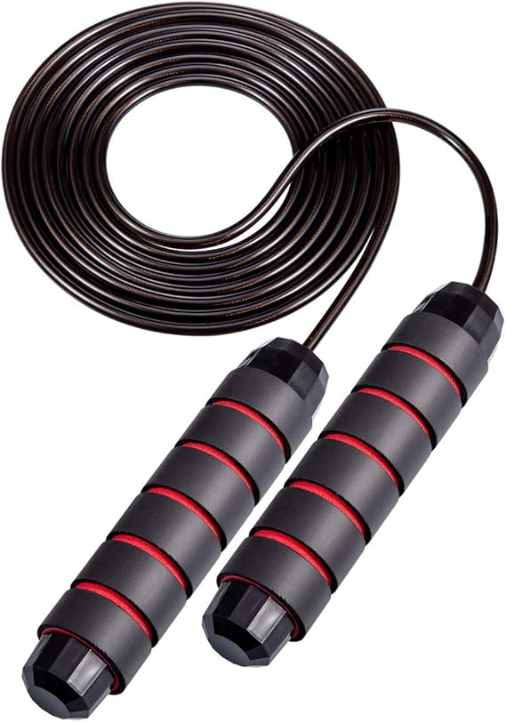 Criacr Springseil, Speed Rope Springseil mit Kugellager und Anti-Rutsch ...