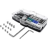 Amazon.com: Multi-functional LED Car Audio Stereo ANL Fuse Holder Distribution 0/4ga 4 Way Fuses ...