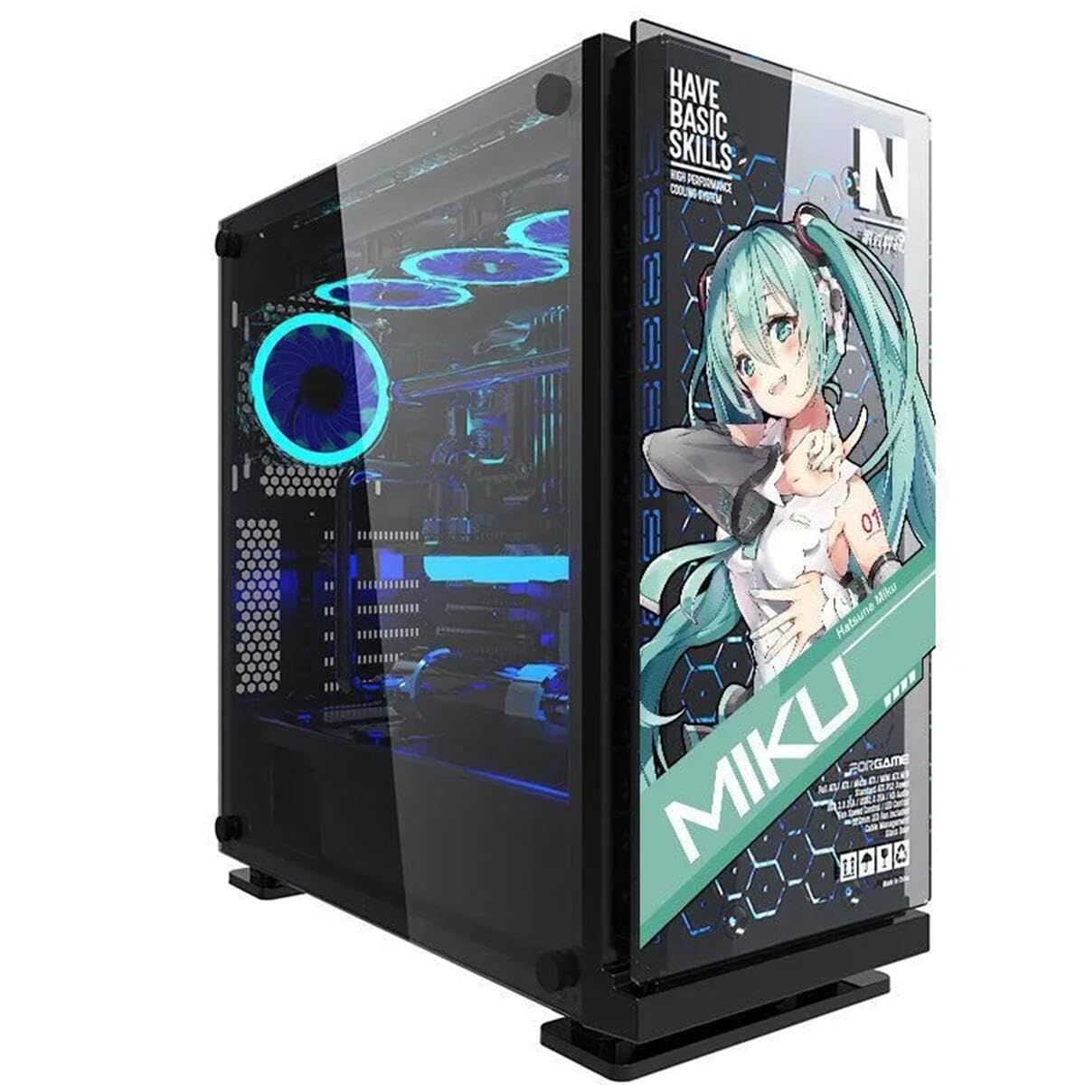 Mua Hatsune Miku Sticker, Middle Tower PC Case, Computer Game Case ...