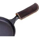 Amazon.com: Leather Hot Handle Holder (Cast Iron Panhandle Potholder ...