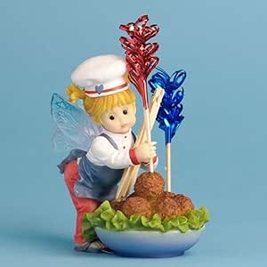 Amazon.com: Enesco My Little Kitchen Fairies Fairie Making Meatballs ...