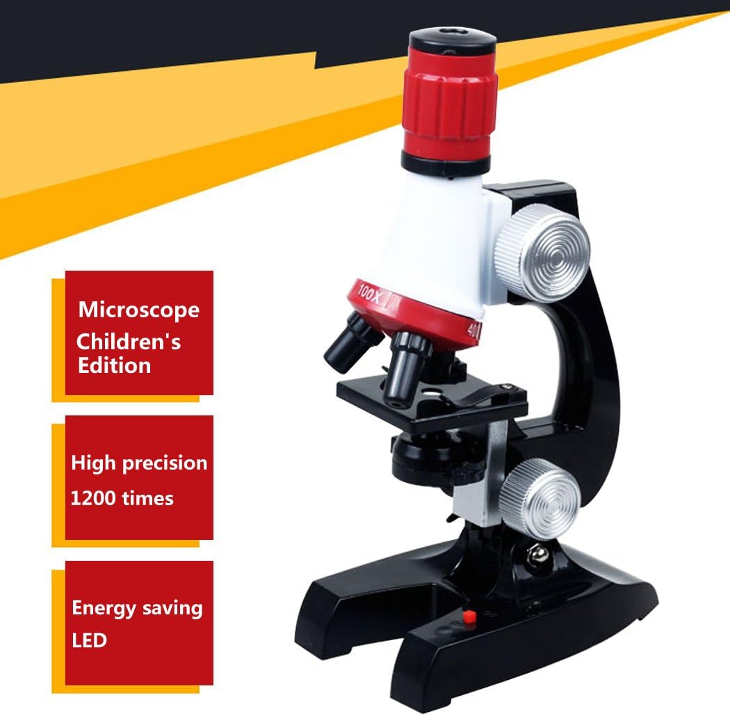 PHOEWON Microscope for Kids Education Science Toys 100x 400x 1200x ...