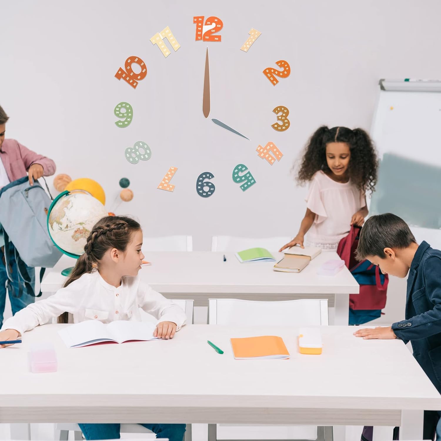 Colarr Multiplication Chart Posters For Classroom Multiple Math Posters ...