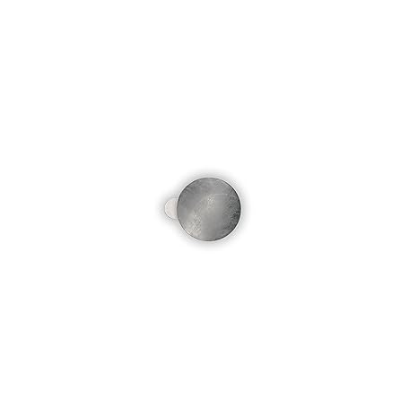 25 x Small Self-Adhesive Round Metal Discs for Magnets (Ø 11 mm, 0.3 mm ...