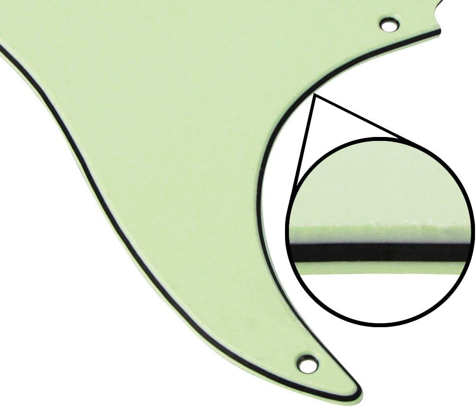 FLEOR 8 Holes Strat Pickguard SSS Style Scratchplate and Tremolo Cavity ...