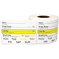 Amazon.com : 600 Shelf Life Food Rotation Labels, 2" x 3" Freezer Food ...