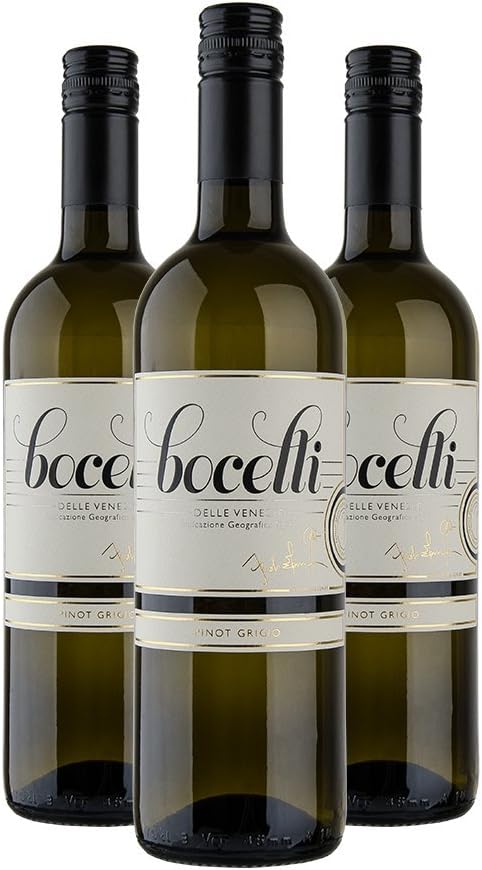 BOCELLI Family Wines Pinot Grigio (Case of 3): Amazon.co.uk: Grocery