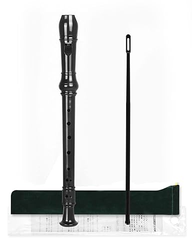 Mr.Power Soprano Recorder for Beginners School Students German Style C ...