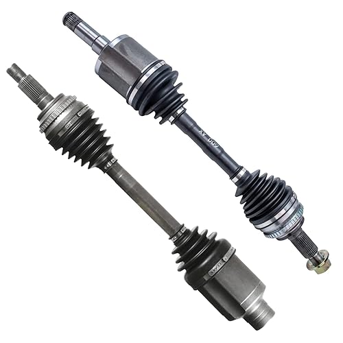 Detroit Axle - 4WD Front 2pc CV Axles for 07-14 Ford Edge Lincoln MKX ...