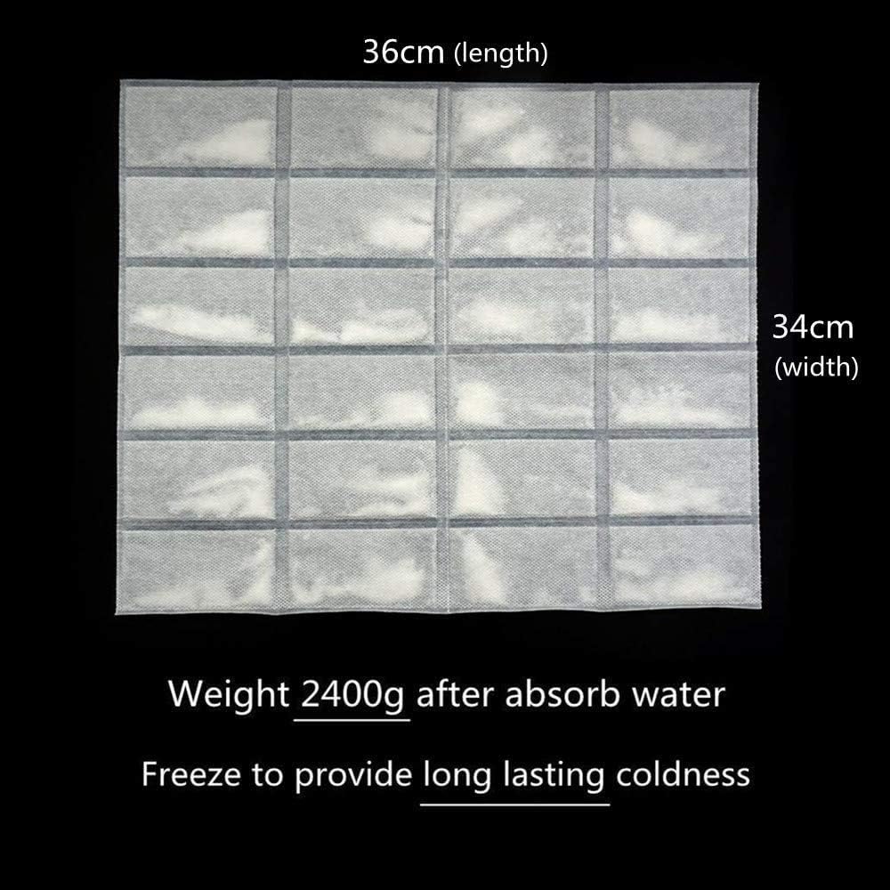 Ice Pack Sheet Freezer Blocks Reusable for Lunch Cooler Cool Box Bag ...