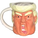 Amazon.com: Funny Donald Trump Novelty Mug - 18 Oz - Hand Painted ...