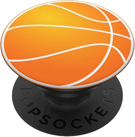 Amazon.com: Basketball Ball Sport Game PopSockets Grip and Stand for ...