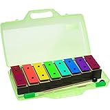 Percussion Plus Multi Color Chime Bar (Set of 8): Amazon.co.uk: Musical ...