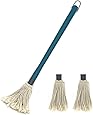 Amazon.com : PEPKICN 18 inches Large BBQ Basting Mop with 2 Extra ...