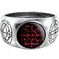 Amazon.com: Agla Alchemy Gothic Pewter Talisman Ring - size 11 ...