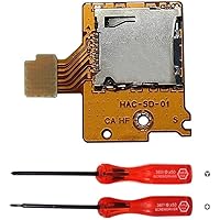 Amazon.com: lenboes Micro TF SD Card Slot Replacement Repair Part for ...