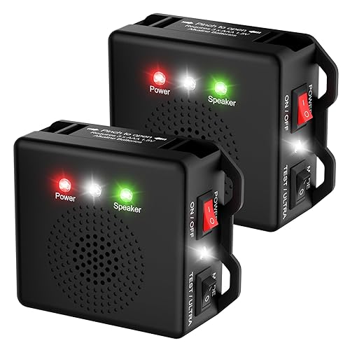 SIREN-ITE Rodent Electronic Repellent for Car Engines Battery Operated ...