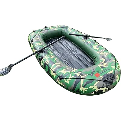Buy I.E. Camouflage 1-2 Person 6FT Inflatable Dinghy Boat Fishing Raft ...