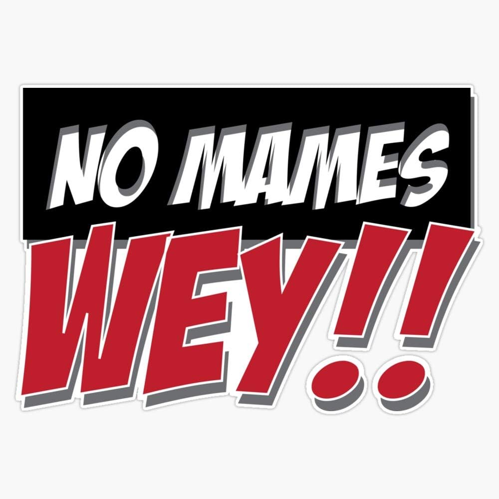 Amazon.com: No Mames Wey - Funny Mexican Saying Decal Vinyl Bumper ...