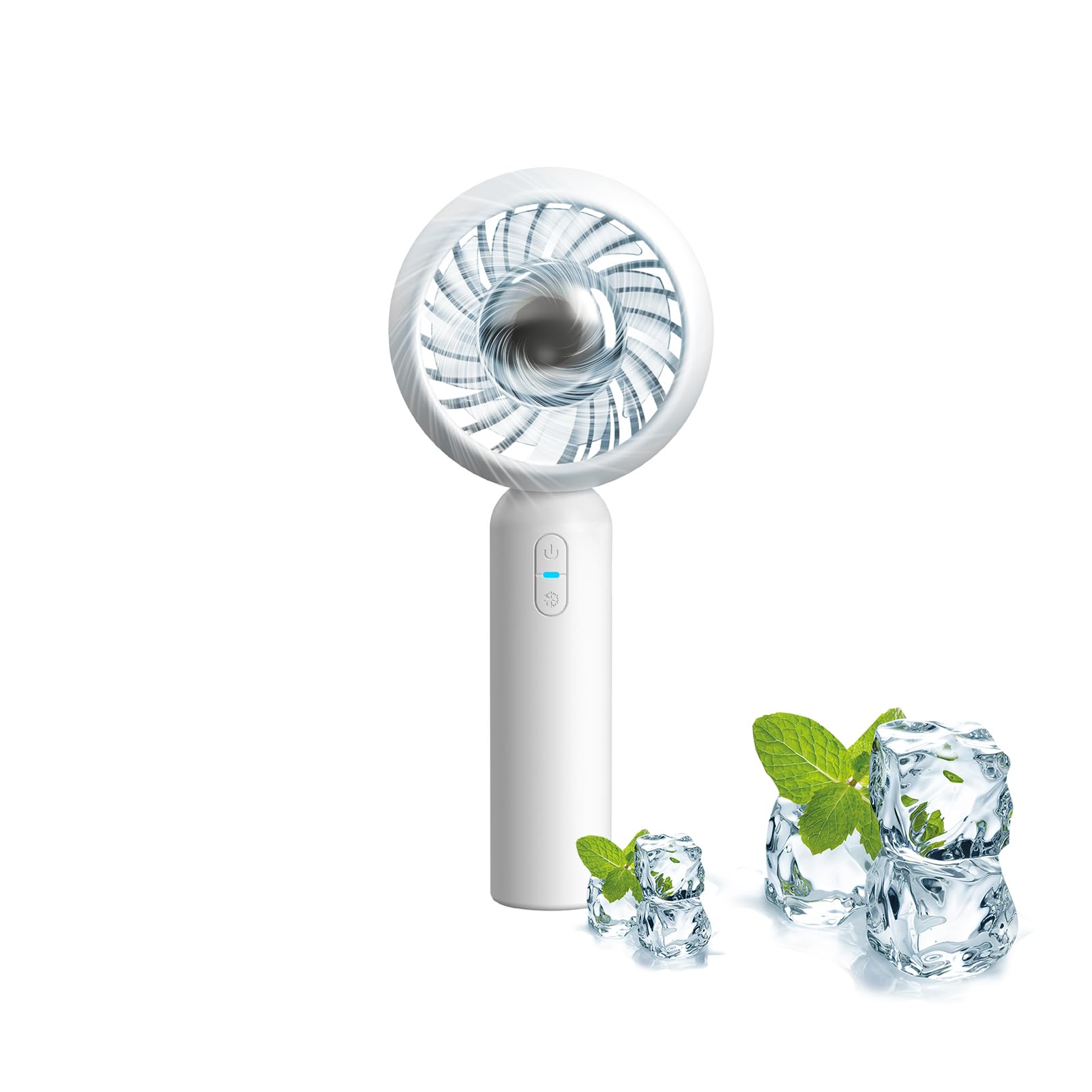 SpaLoo Portable Handheld Fan, Rechargeable Air Conditioner Fan, 3 Speed ...