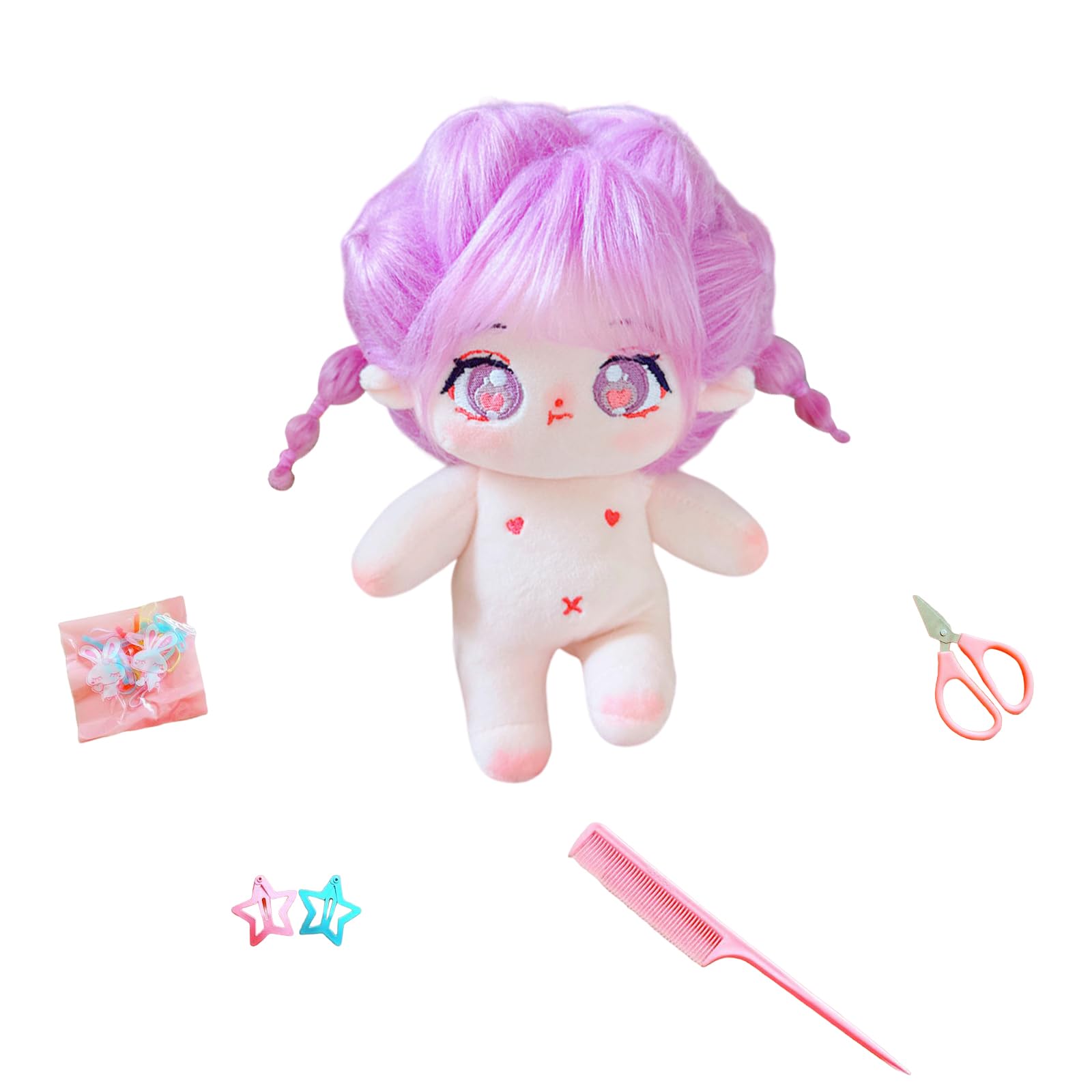 Mua CALEMBOU 20cm Plush Doll, Cute Cotton Doll with Jointed Skeleton ...