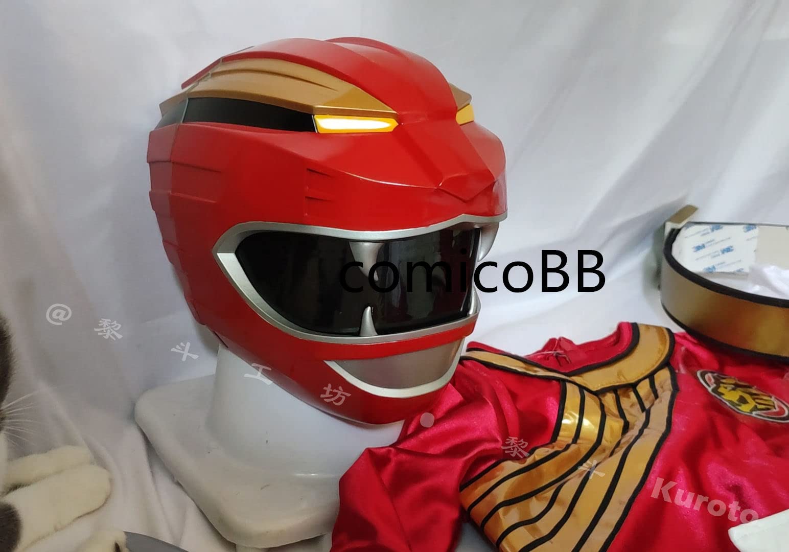 Mua [1988] [comicoBB] Hyakujuu Sentai Gao Ranger Gao Red Zentai Cosplay ...