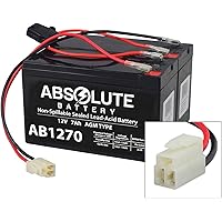 Amazon.com: AlveyTech 24 Volt Battery Pack (7 Ah with Harness) - Kit ...