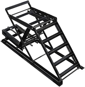 Amazon.com: 2,200 LBS Cap Car Ramp Truck Van Lift Stand Jack Adjustable ...
