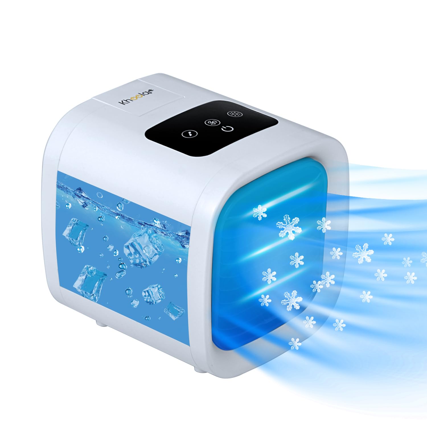 Portable Small Evaporative Air Cooler, Mini Portable AC with 300ml ...