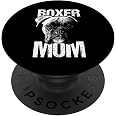 Amazon.com: Womens Funny Boxer Mom Cute Puppy Lover Girly Pop Socket ...