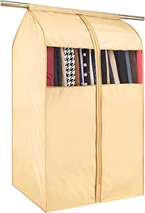 Amazon.com: Tsing Garment Covers Fabric Hanging Clothes Storage Bag ...