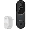 Amazon.com : Aiwit 1080p Video Doorbell Camera, Wireless Indoor/Outdoor ...