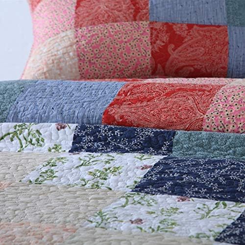 Trapunte e copriletti Qucover Copriletto Singolo in 100% Cotone Copriletto Trapuntato 150x200cm ...