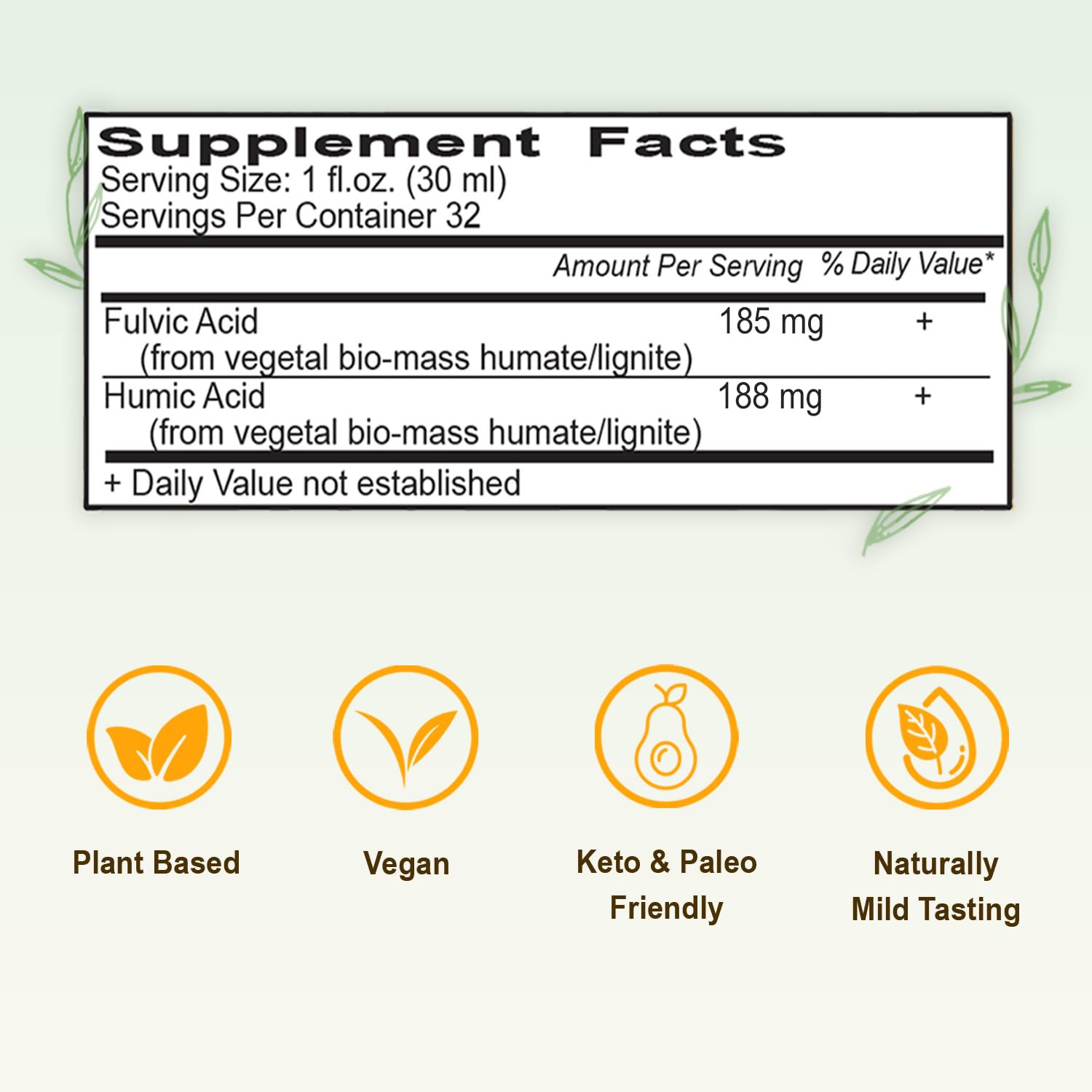 Mua Vital Earth Minerals Fulvic Humic Mineral Blend Liquid 3-Pack ...