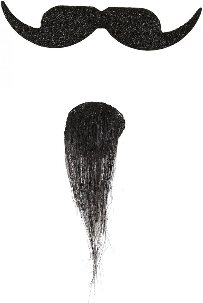 MUSKETEER MOUSTACHE & GOATEE BEARD: Amazon.co.uk: Toys & Games