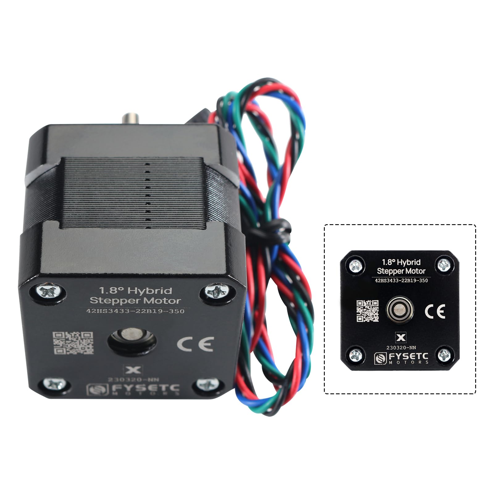 Mua FYSETC Prusa i3 MK3 MK3S+ X-Axis Step Motor NEMA17 42-40 Motor 2 Phase 1.8° Shaft 20mm with ...