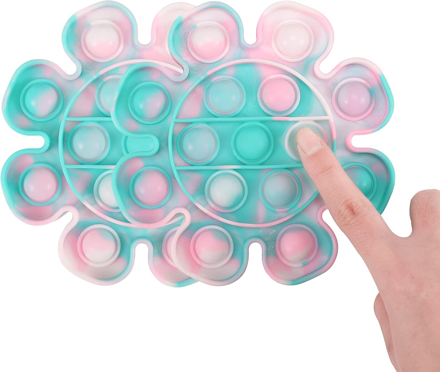 Push Pop Pop Bubble Sensory Fidget Toy, Extrusion Bubble Fidget Sensory ...