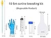 10 Set AI Artificial Insemination Dog Breeding Kit, Canine Breeding Kit ...