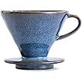 Amazon.com: Aroplor Ceramic Coffee Dripper Filter 60Angle Tapered Hand ...