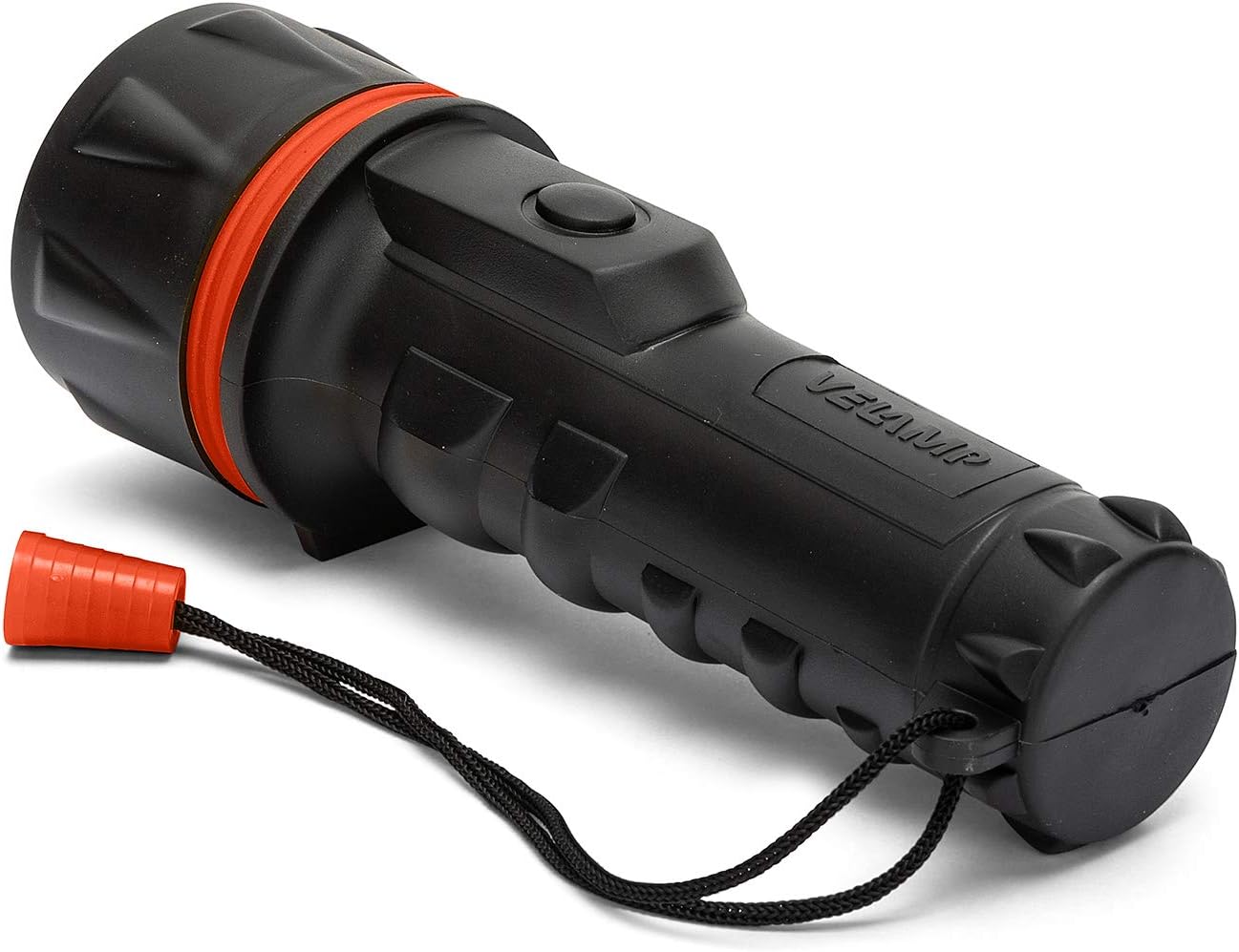 Velamp 3 LED Flashlight in Hyper Rubber. with Comfortable lace. Works ...