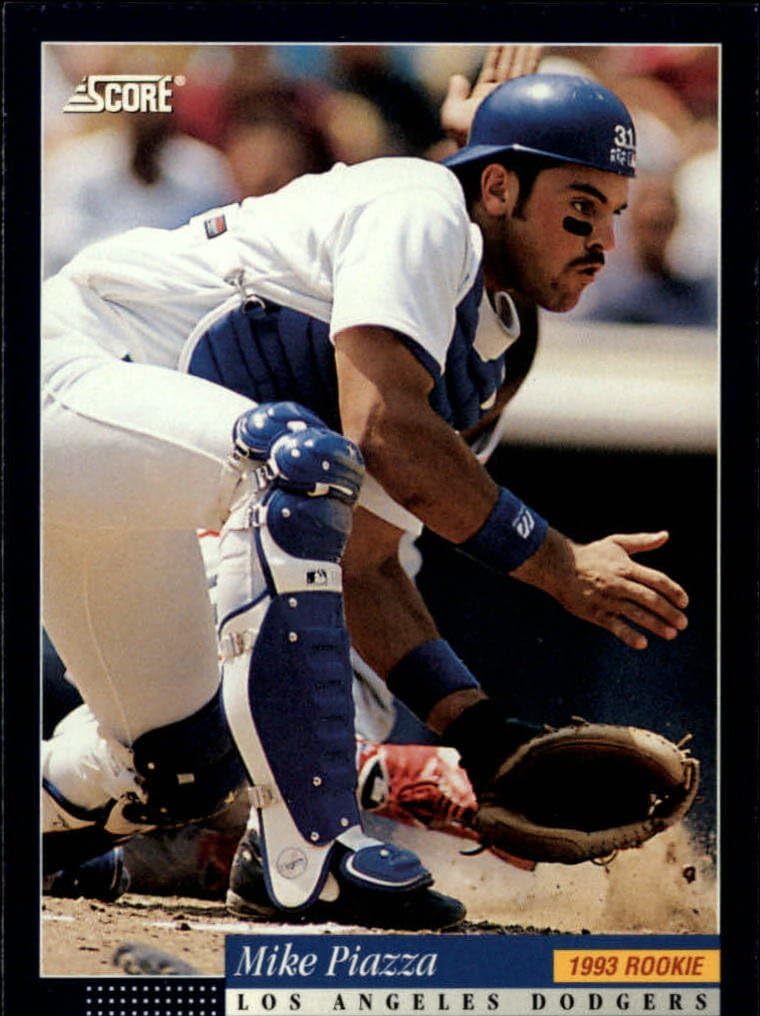 Amazon.com: 1994 Score Baseball Card #476 Mike Piazza: Collectibles ...
