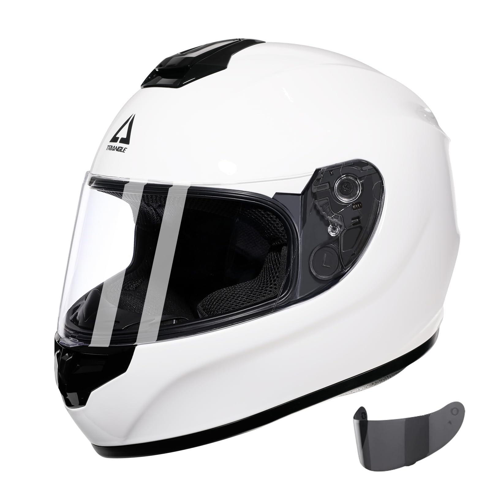 TRIANGLE Motorcycle Helmets Full Face Motorcycle Helmet for Men & Women ...