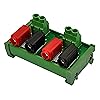 Banana Jack Breakout Board Module (2x2 Positions, DIN Rail Mount) in ...
