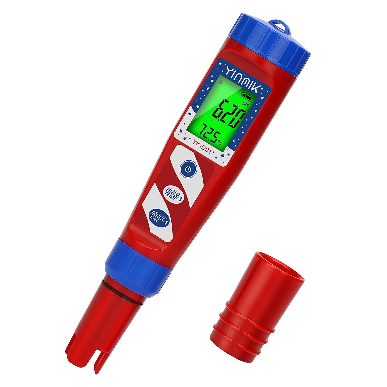 Mua YINMIK Hydrogen Water Tester, 4 in 1 pH H2 ORP Temp Test Kit ...